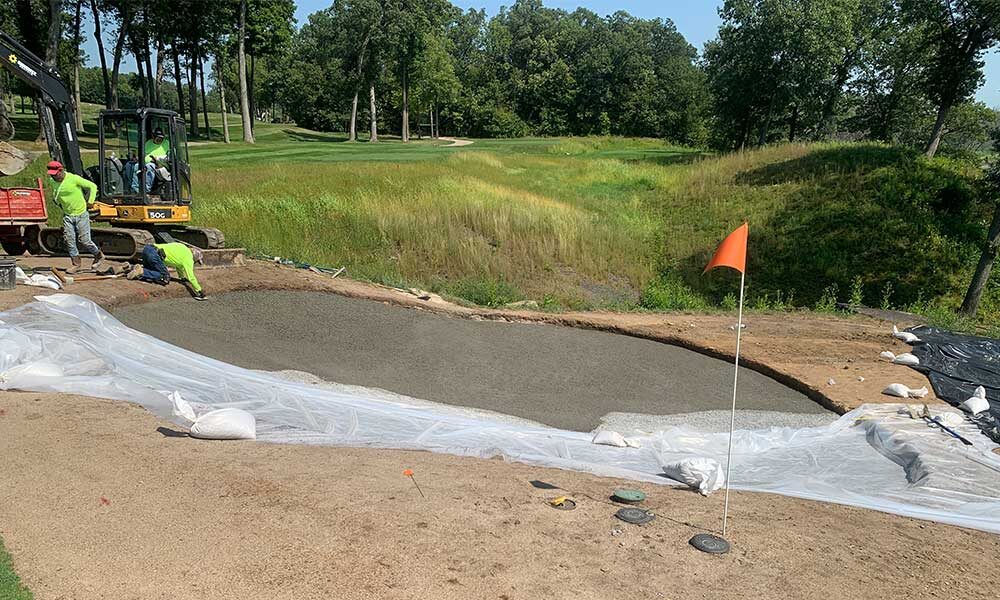 Building Golf Course Bunkers for the Long Haul | Golf Trades