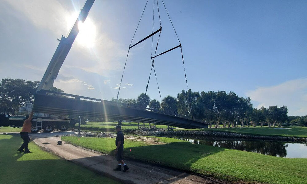 Sara Bay Country Club installed 2 Bridges from Links Bridges