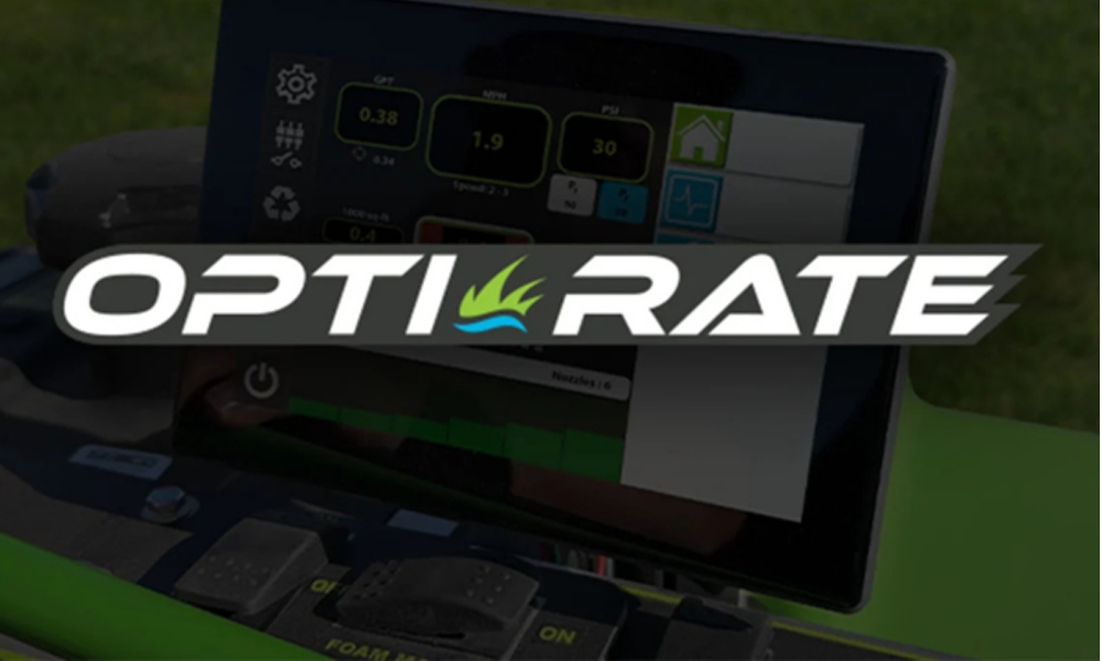 Steel Green Manufacturing, Opti-Rate spray system